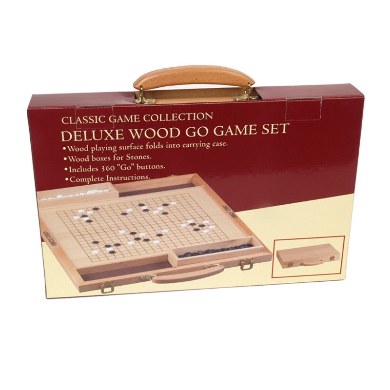 837 Deluxe Wood Go Game Set