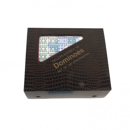 5618 Deluxe Double 18 Dominoes