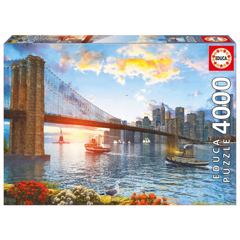 16782 Brooklyn Bridge Educa 4000 Piece Puzzle